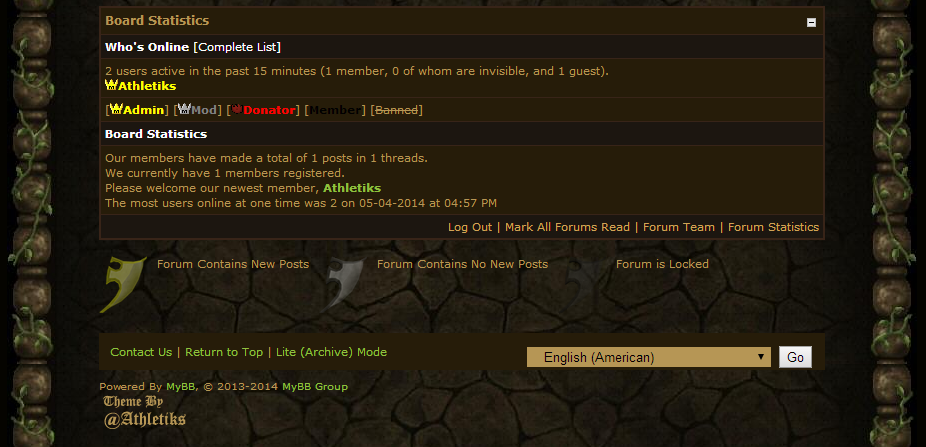 Oldendays MyBB RuneScape Old School Theme